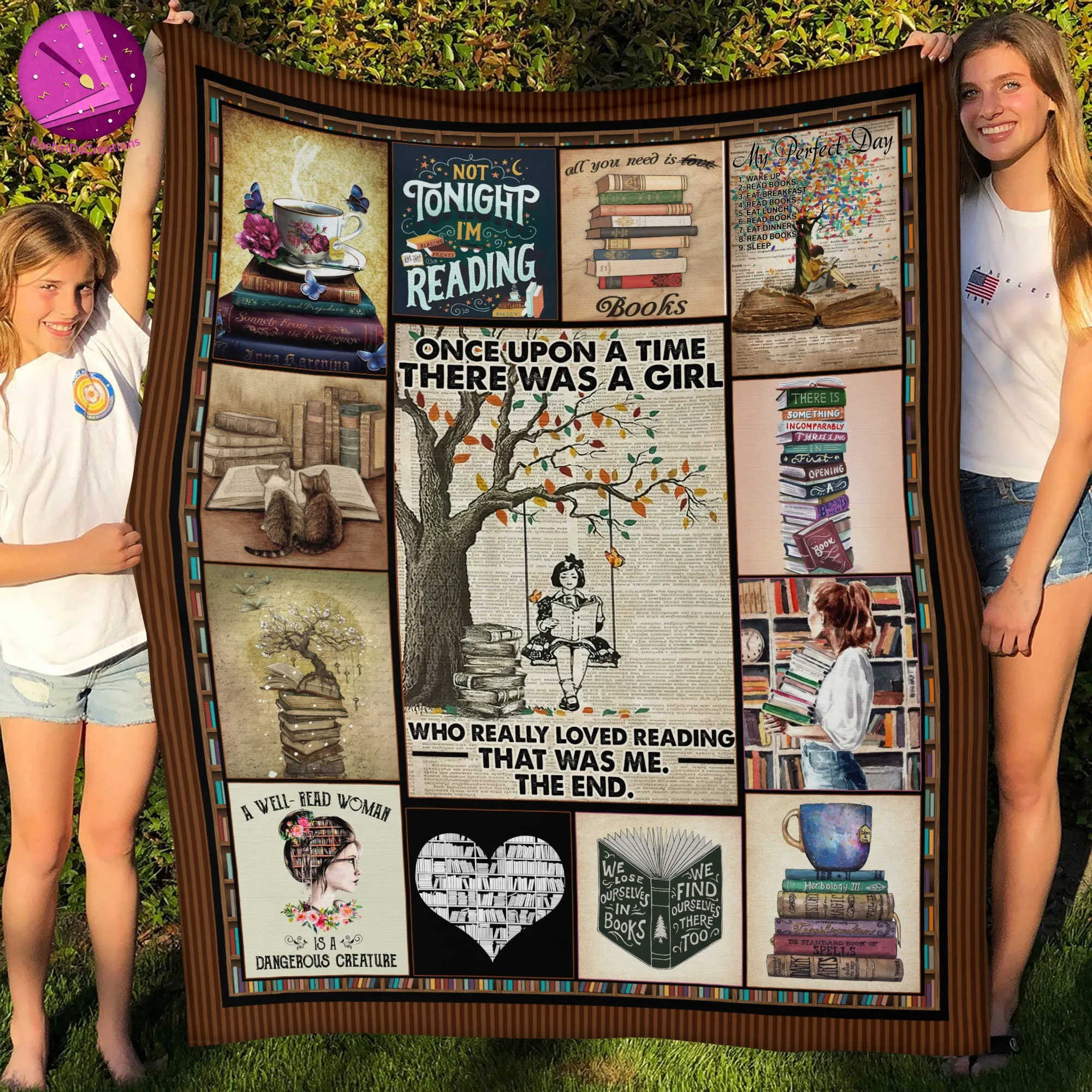 Book Loved Reading Blanket Book Loved Reading Blanket