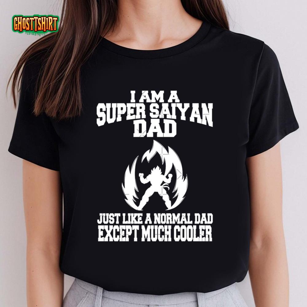 Super Saiyan Dad T Shirt Vegeta Dad Shirt