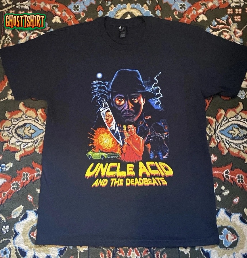 Uncle Acid And The Deadbeats 2025 Nell’ Ora Blu Tour Shirt