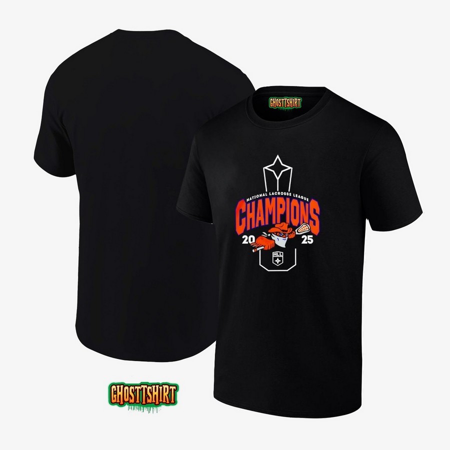 NLL Buffalo Bandits 2025 NLL Cup Champions T-Shirt
